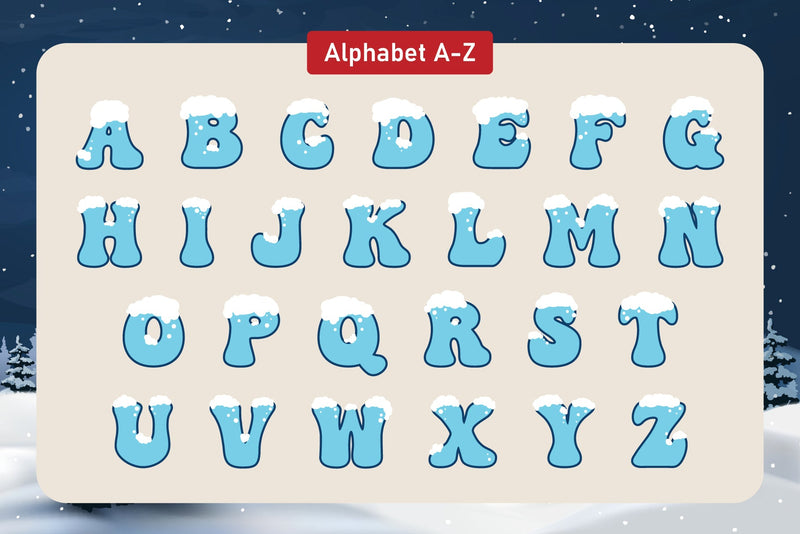 Cold Xmas Decorative Fonts - So Fontsy