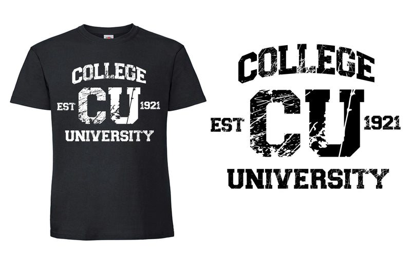 College Grunge Font | Distressed Font - So Fontsy