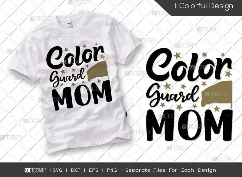 Color Guard Bundle Vol-03 | Color Guard Dad Svg | Guard Dad Svg | Color ...