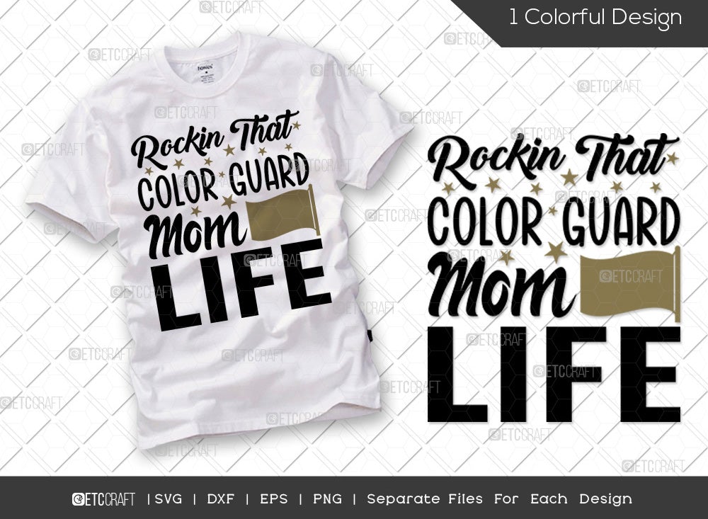 Color Guard Bundle Vol-03 | Color Guard Dad Svg | Guard Dad Svg | Color ...