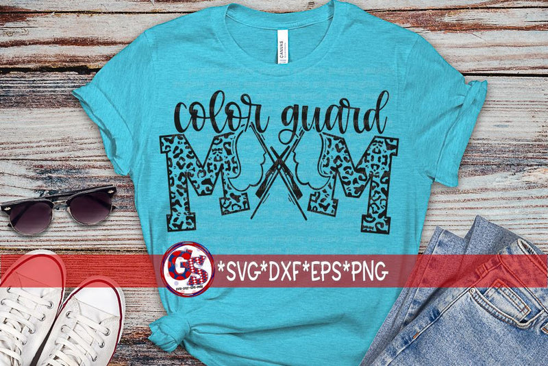 Color Guard Mom SVG DXF EPS PNG - So Fontsy