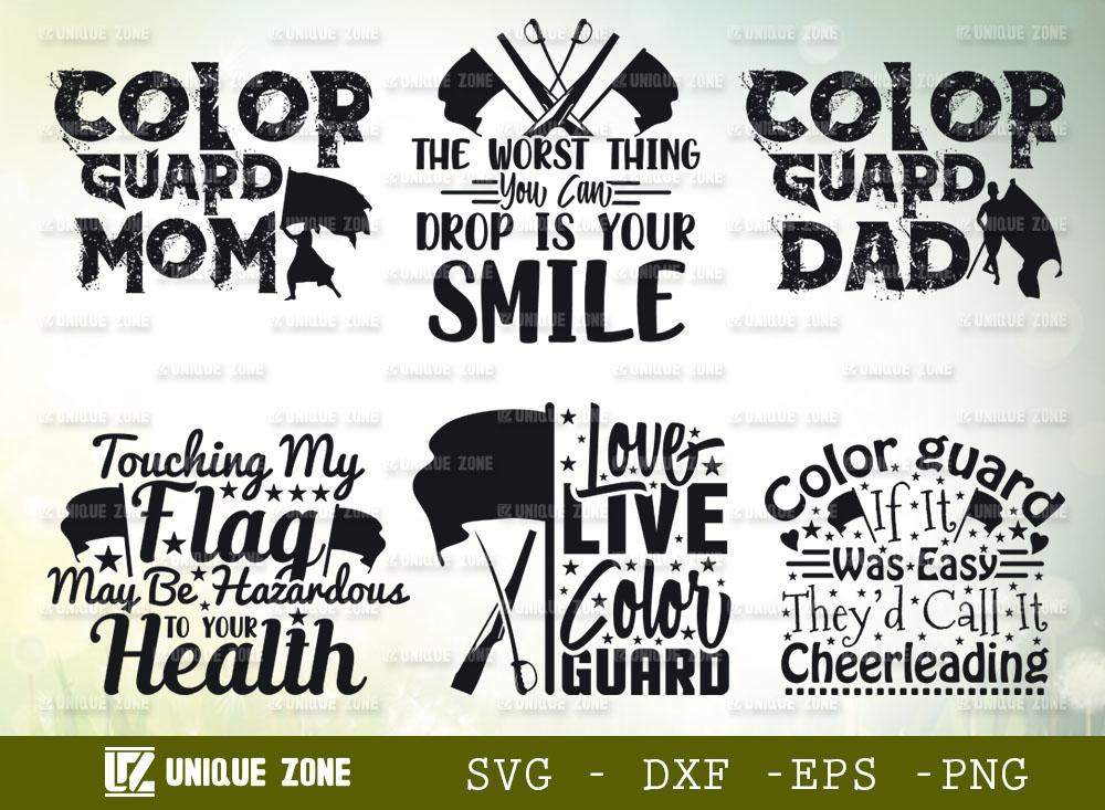 Color Guard Quotes Bundle | Color Guard Mom Svg | Color Guard Svg ...