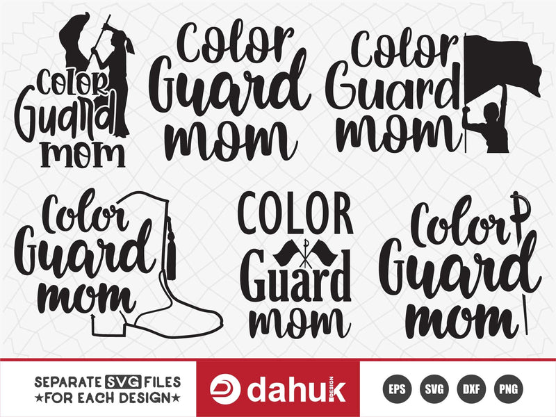 Color Guard SVG, Color Guard Mom SVG, Marching Band Svg, SVG Cutting ...