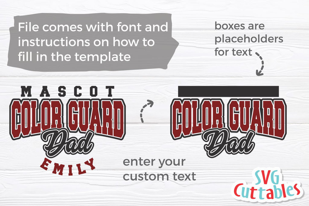 Color Guard svg - Color Guard Template 0015 - svg - dxf - eps - png ...