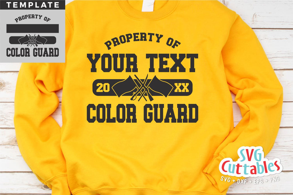Color Guard svg - Color Guard Template 0016 - svg - dxf - eps - png ...