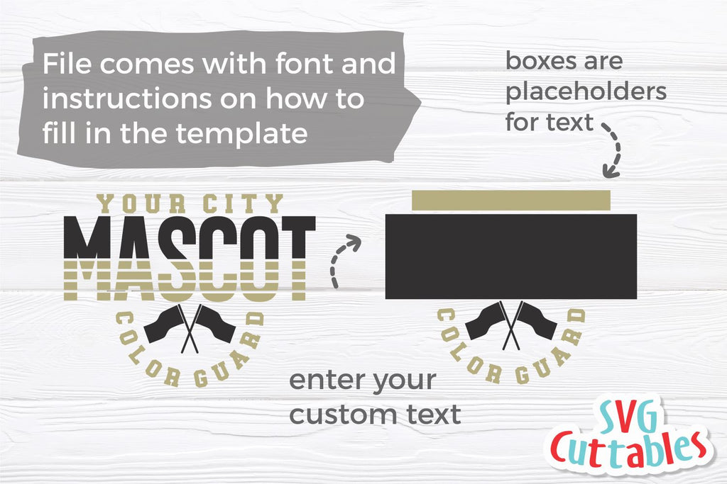 Color Guard svg - Color Guard Template 0018 - svg - dxf - eps - png ...
