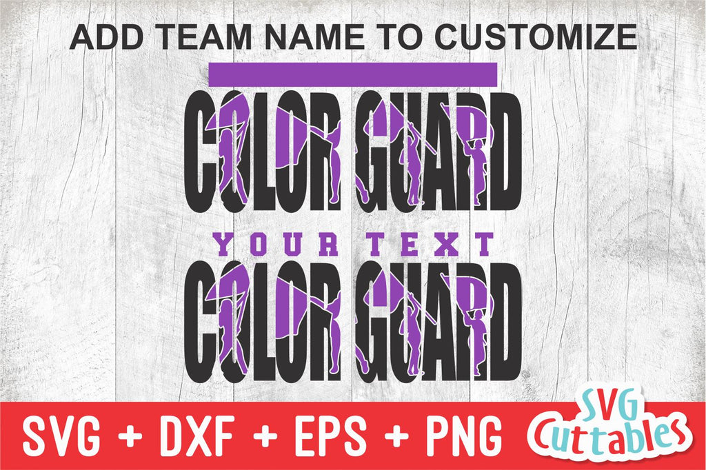 Color Guard svg - Color Guard Template 002 - svg - dxf - eps - png - C ...
