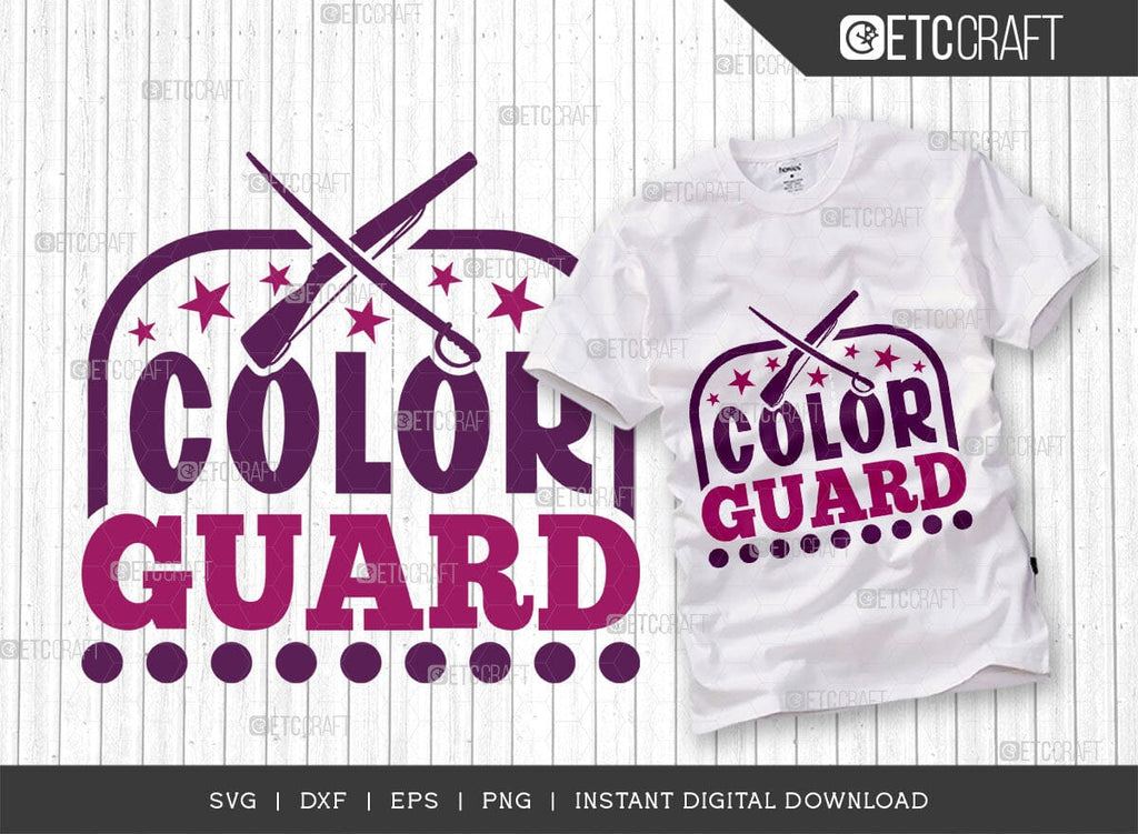 Color Guard SVG Cut File, Marching Band Svg, Color Guard Mom Svg, Color ...