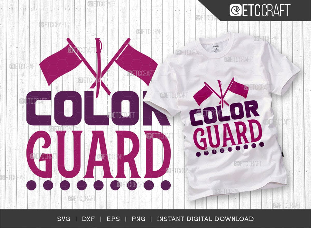 Color Guard SVG Cut File, Marching Band Svg, Color Guard Mom Svg, Color ...