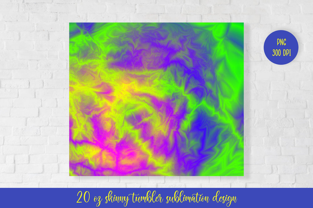 Colorful Tumbler Sublimation Wrap. Bright Abstract Tumbler Design - So ...