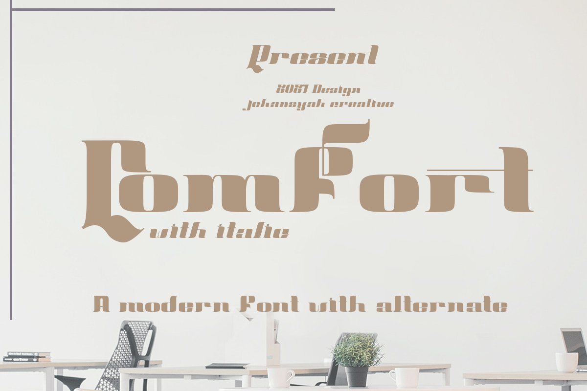 Comfort - So Fontsy