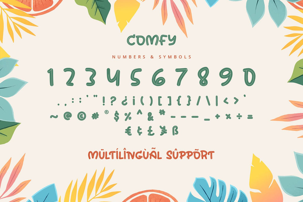 Comfy - Playful Display Font - So Fontsy