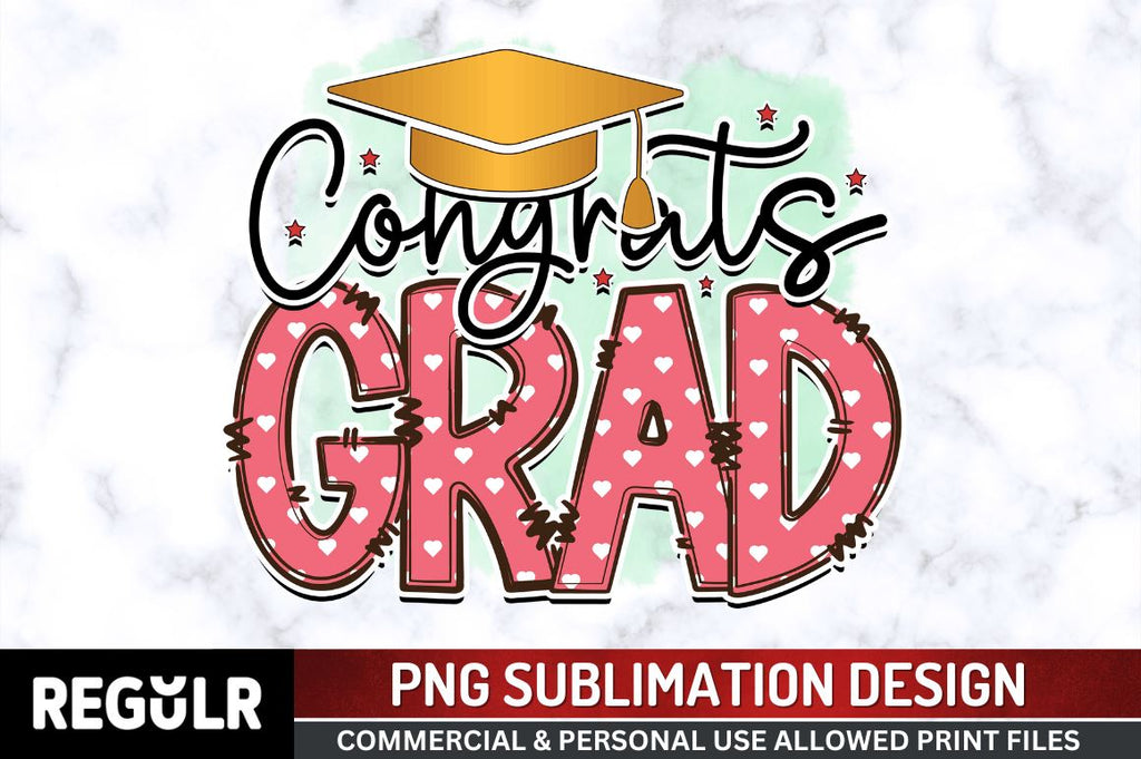 Congrats Grad SVG - So Fontsy