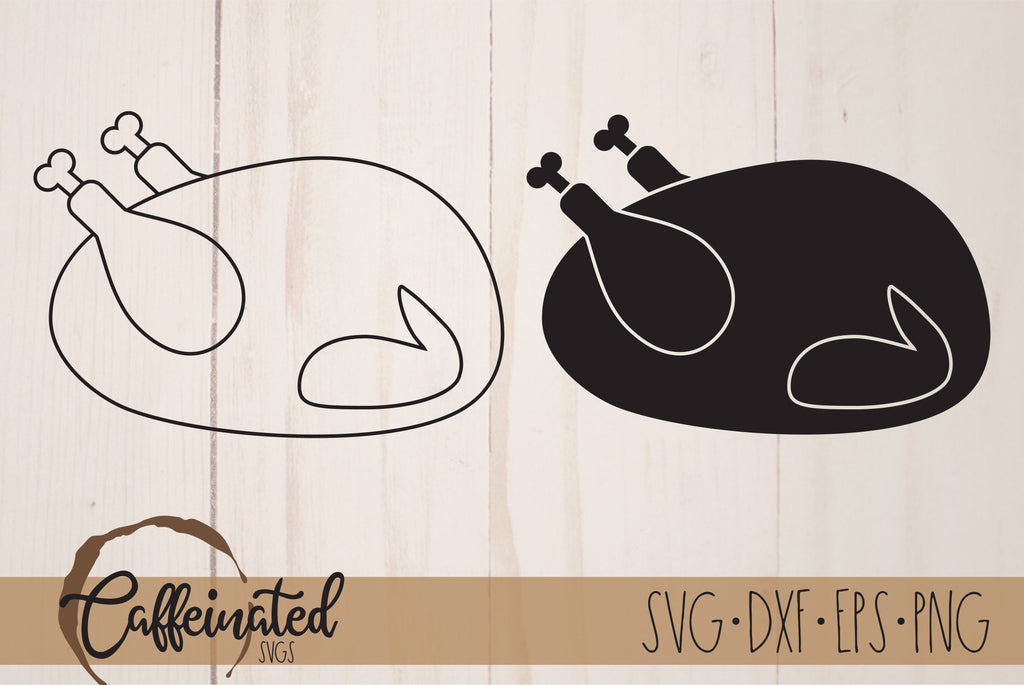 Cooked Turkey SVG - So Fontsy