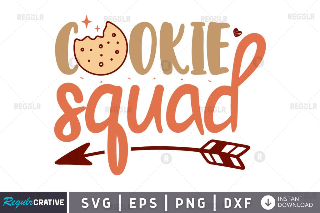 Cookie squad SVG - So Fontsy