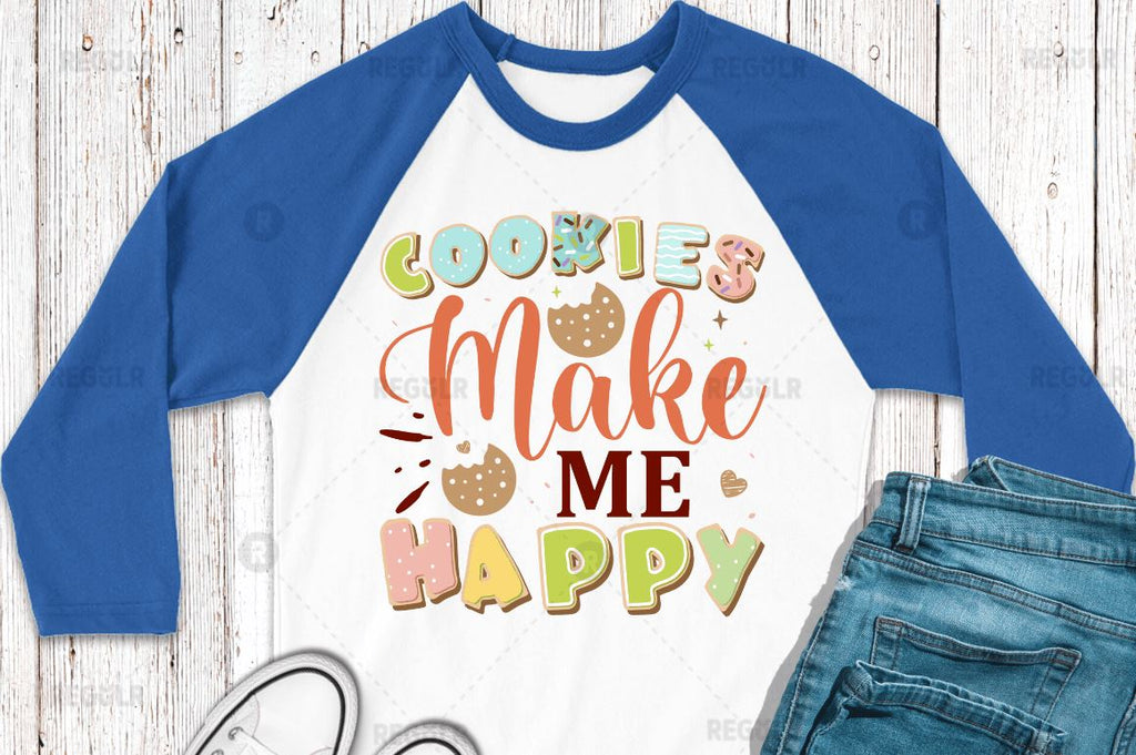 Cookies make me happy SVG - So Fontsy