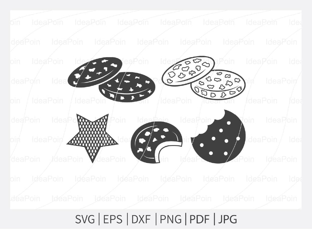 Cookies Svg, Tasty bakery Svg, Baking Svg, Christmas cookie Svg ...