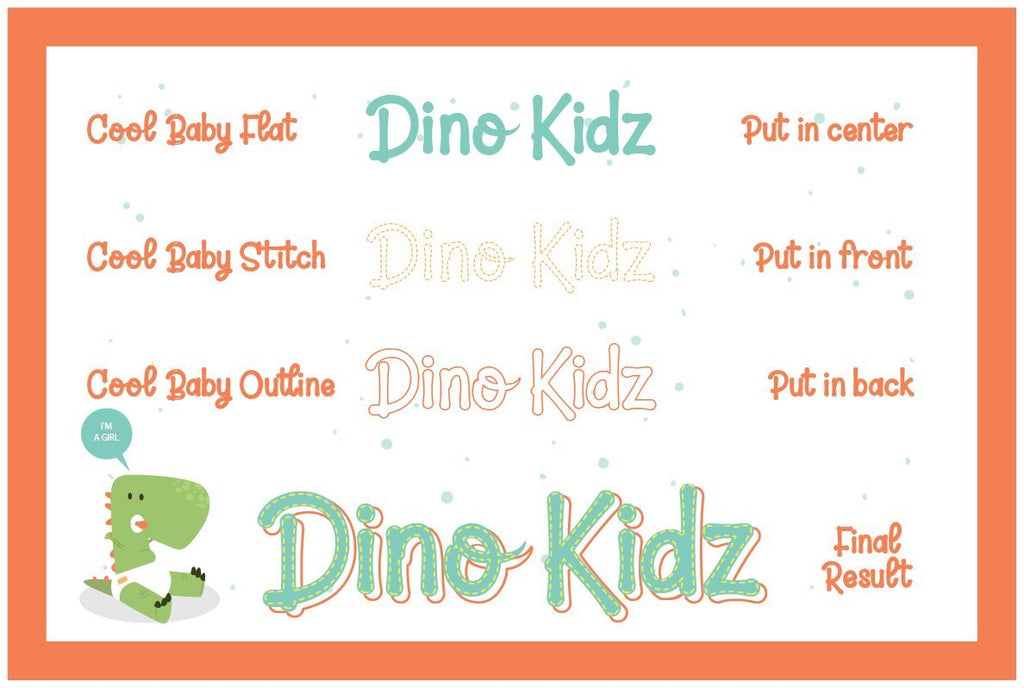 Cool Baby - A Fun Family Font - So Fontsy