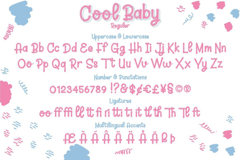 Cool Baby - A Fun Family Font - So Fontsy