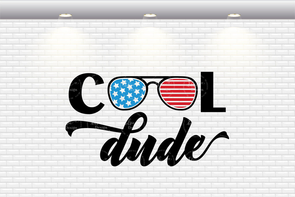 Cool Dude - SVG, PNG, DXF, EPS - So Fontsy