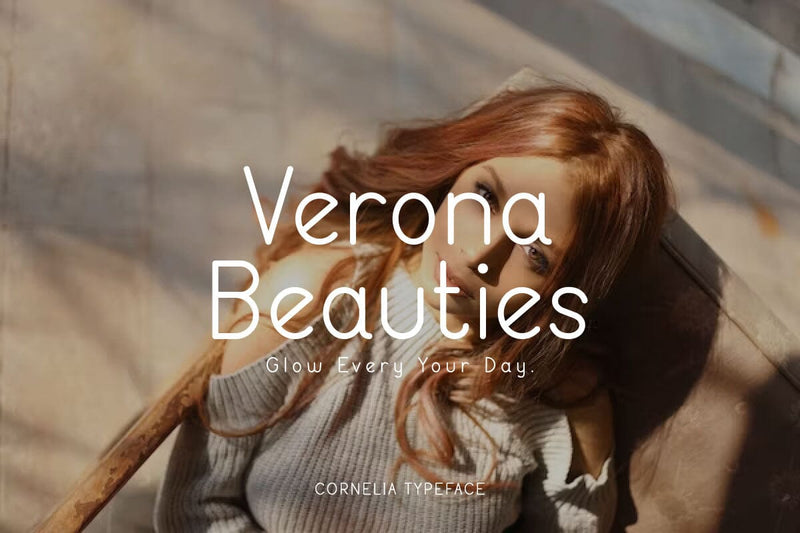 Cornelia - Elegant Sans Serif Font - So Fontsy