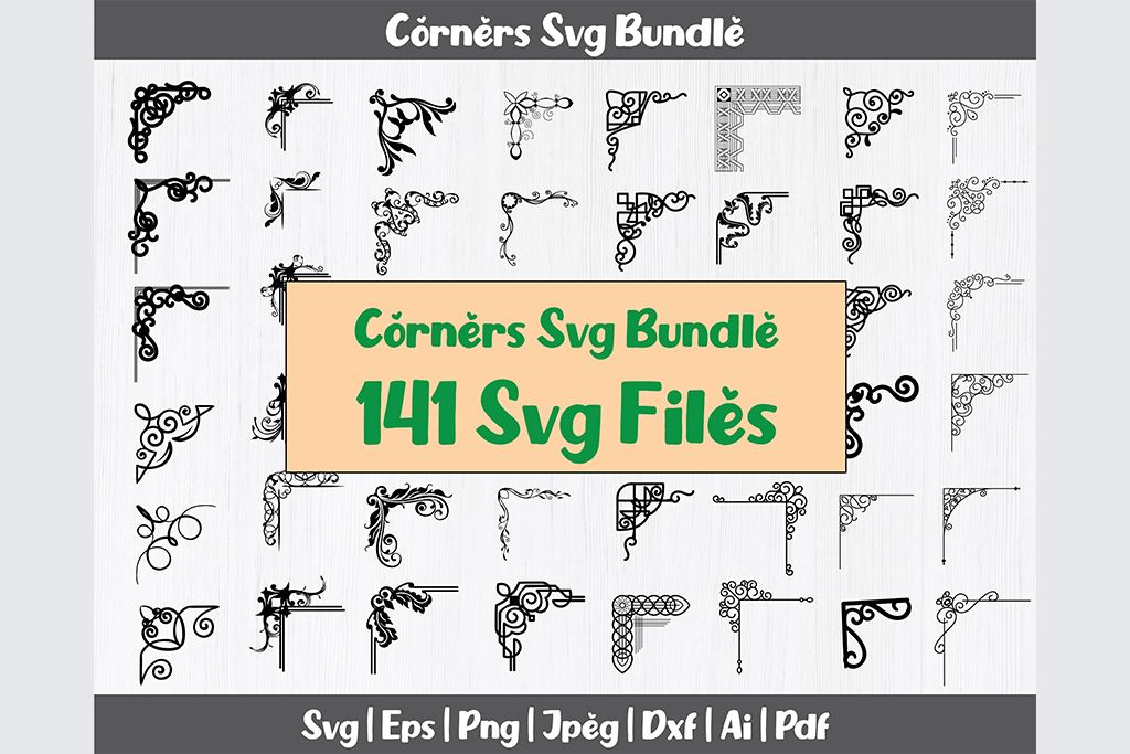 Corners Svg Bundle - So Fontsy