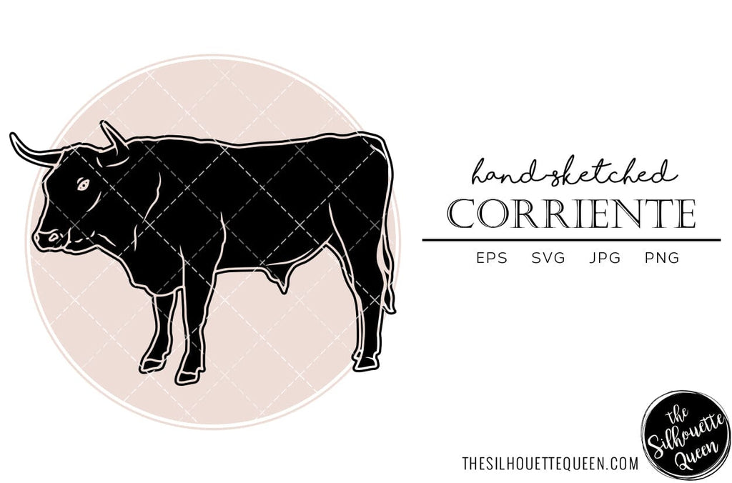 Corriente Sketch Vector - So Fontsy