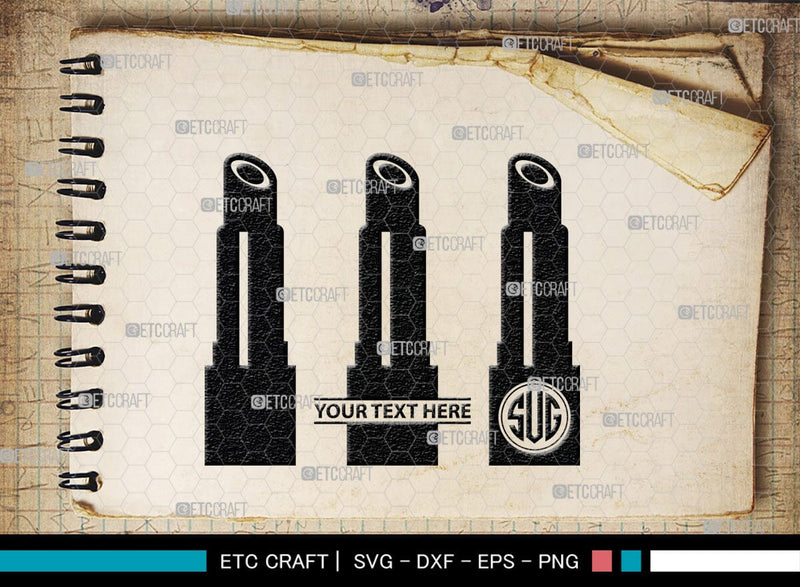 Cosmetics Bundle Monogram, Cosmetics Bundle Silhouette, Cosmetics Svg ...