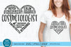 Cosmetologist svg, a cosmetology heart design for crafters - So Fontsy