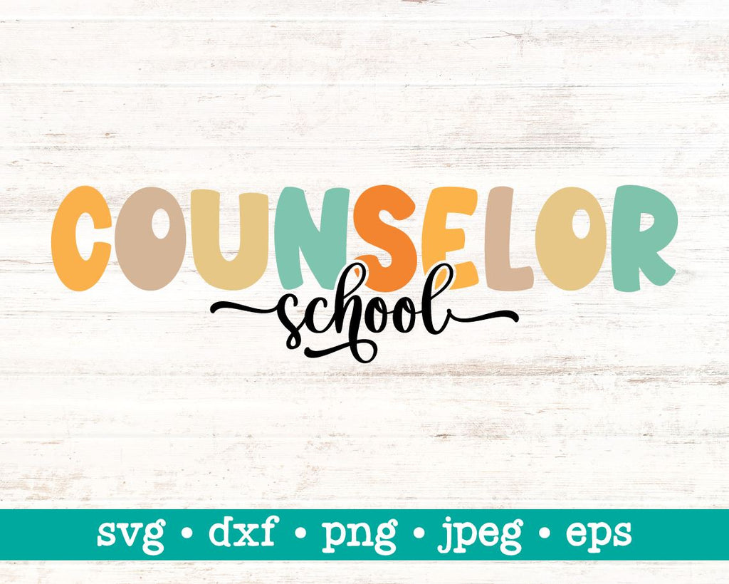 Counselor school svg, School counselor svg, Counselor team svg ...