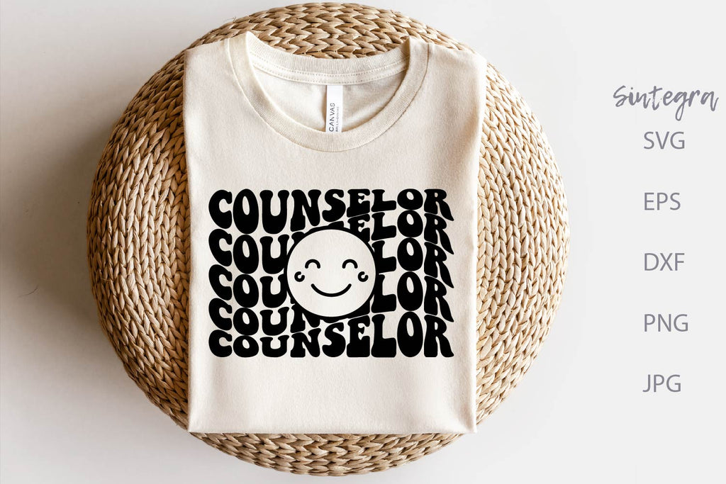 Counselor SVG With Smiley Face Free For Commercial Use - So Fontsy