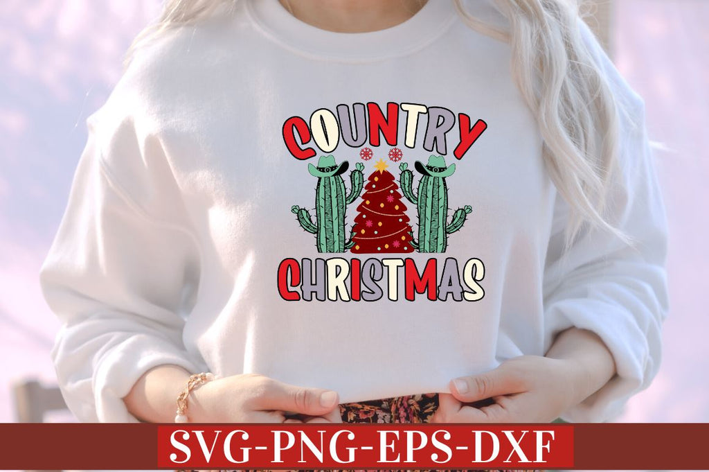 Country christmas SVG - So Fontsy