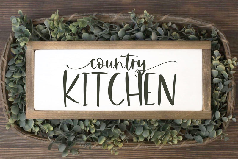 Countryside Farmhouse - Font Duo with Extras! - So Fontsy