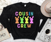Cousin Crew Bunny Rabbit PNG sublimation design - So Fontsy