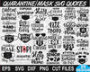 Covid 19 mask svg bundle, mask svg, face mask cricut, Covid t shirt svg ...
