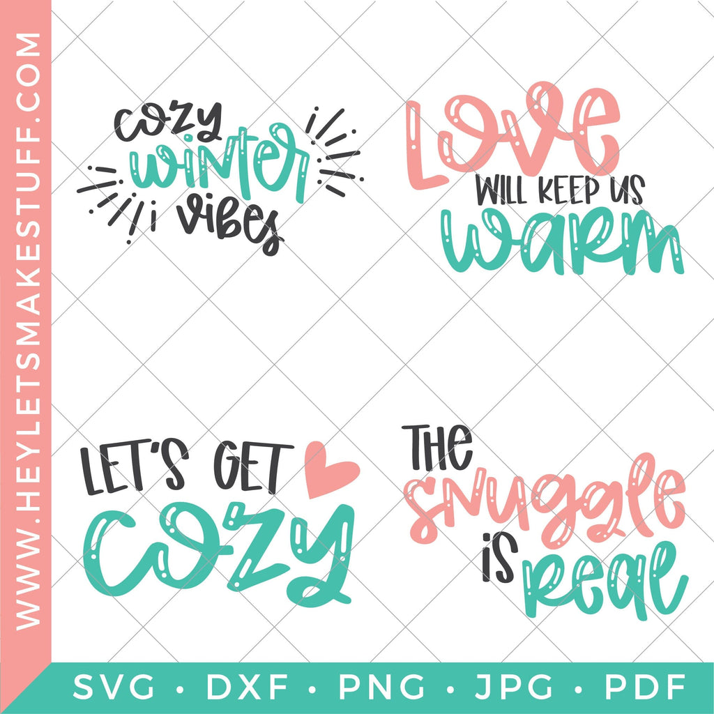 Cozy Winter Bundle - So Fontsy