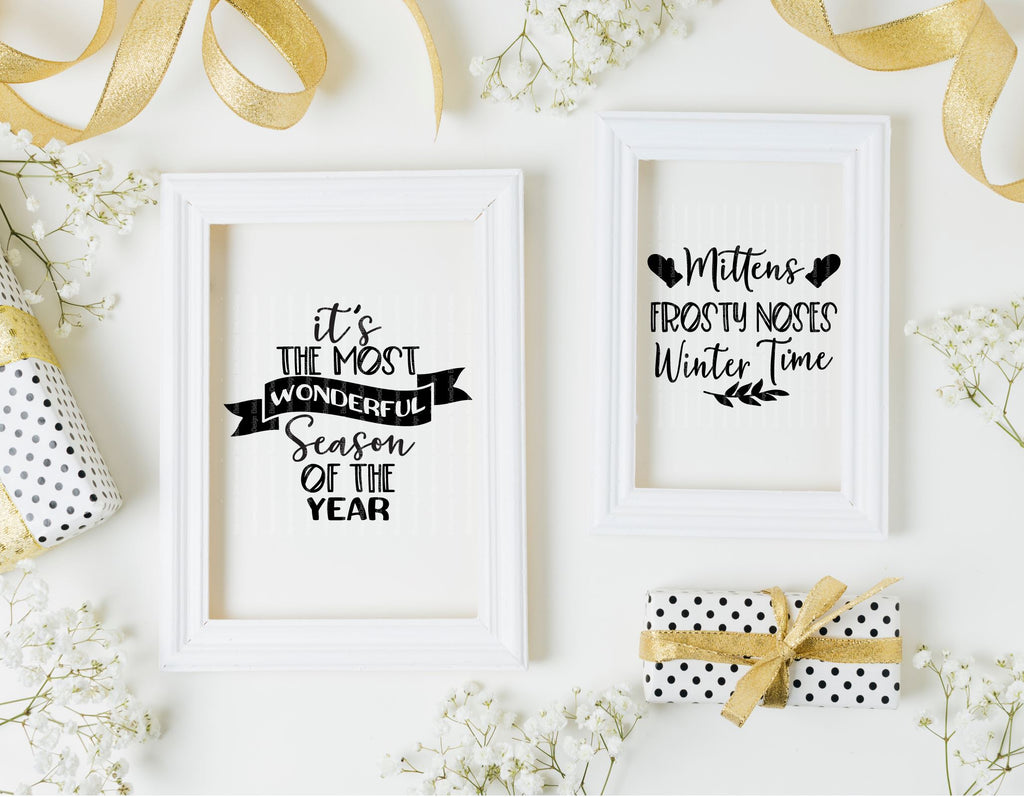 Cozy Winter Bundle - SVG, PNG, DXF, EPS - So Fontsy