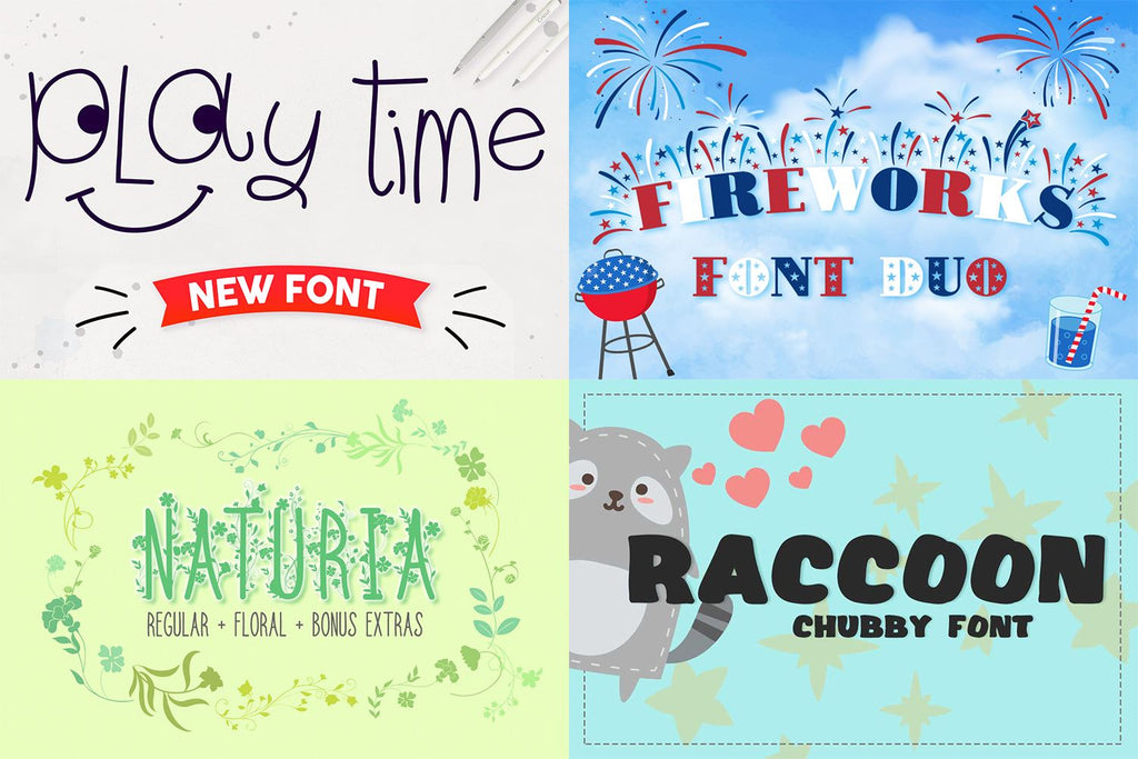 Craft Fonts Bundle with 57 Fonts - So Fontsy