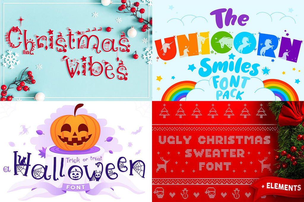 Craft Fonts Bundle with 57 Fonts - So Fontsy