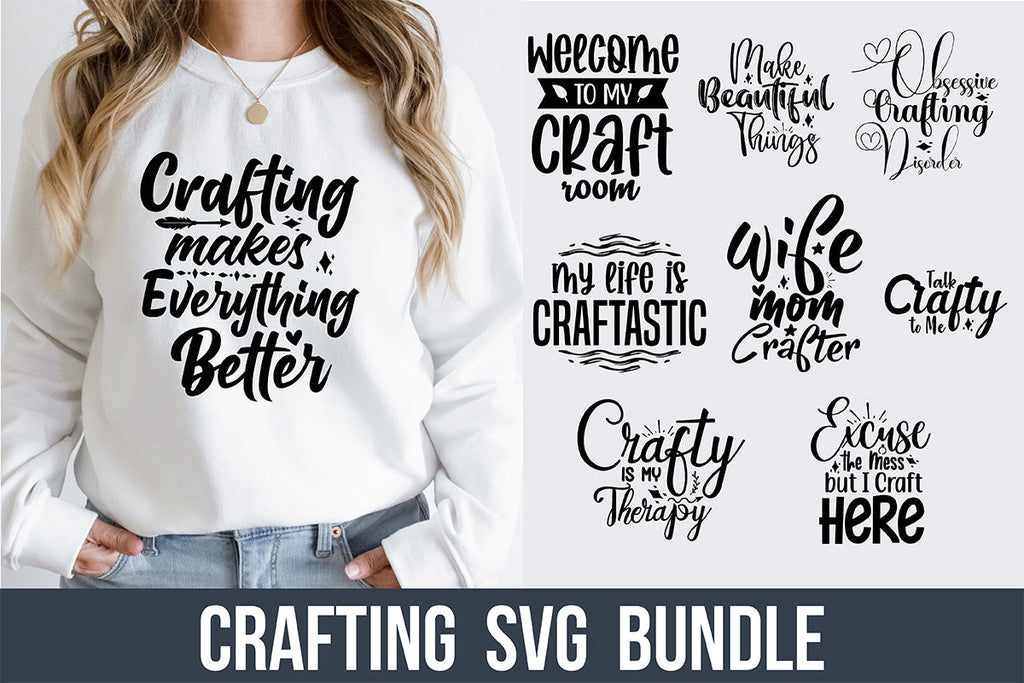 Crafting SVG Bundle - So Fontsy