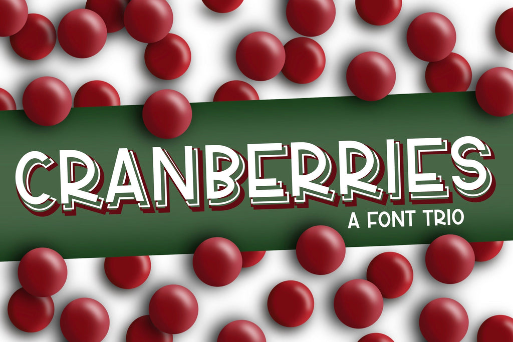 Cranberries - So Fontsy