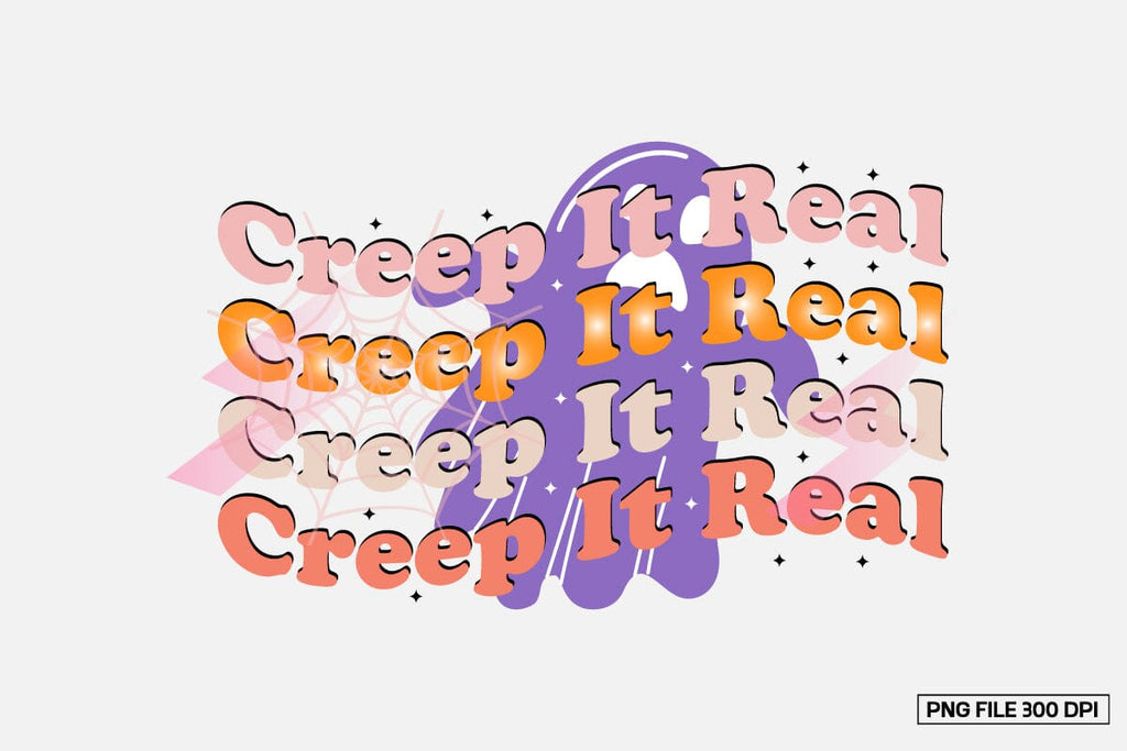 Creep It Real sublimation design - So Fontsy