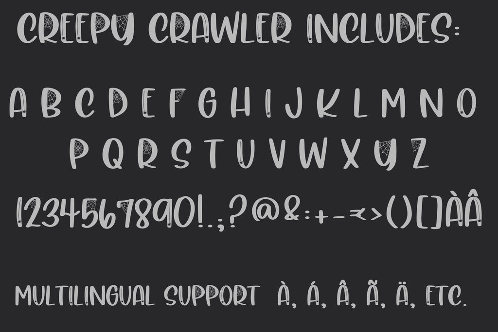 Creepy Crawler - So Fontsy
