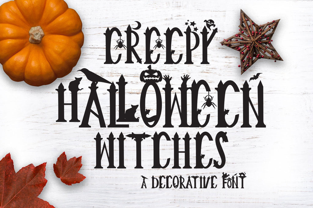 Creepy Halloween Font - So Fontsy