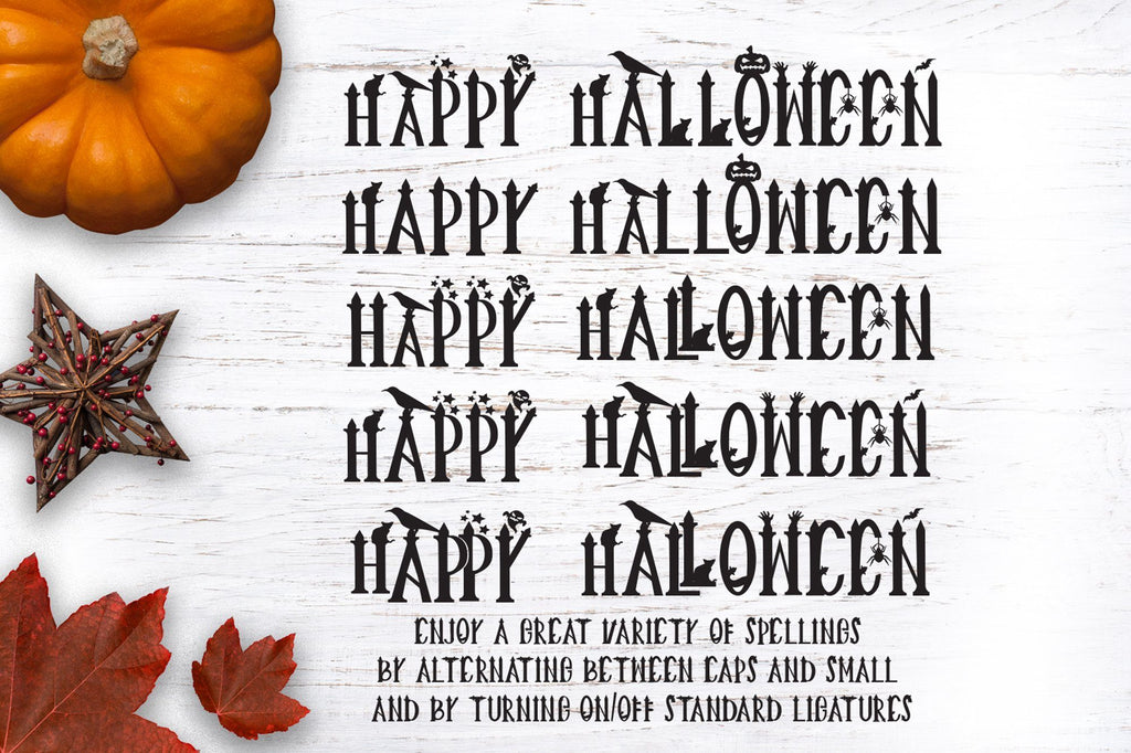 Creepy Halloween Font - So Fontsy
