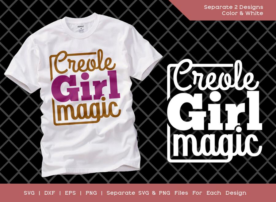 Creole Girl Magic SVG Cut File | Girl Magic Svg | Creole Girl Queen Svg ...