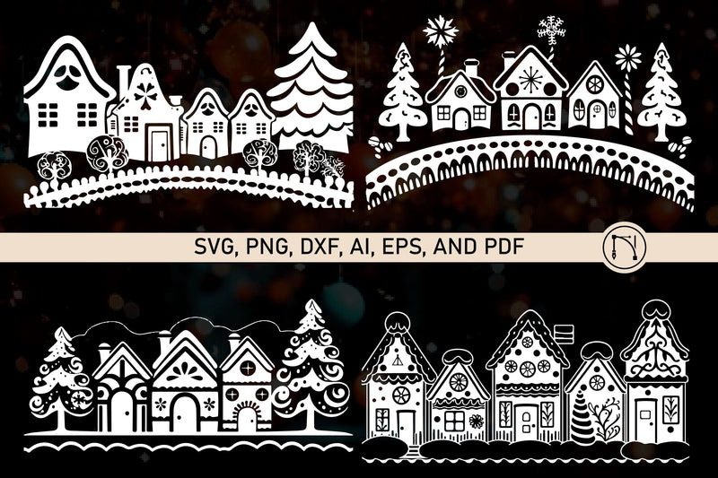 Cricut Candy Cane Lane Creations SVG Bundle - So Fontsy