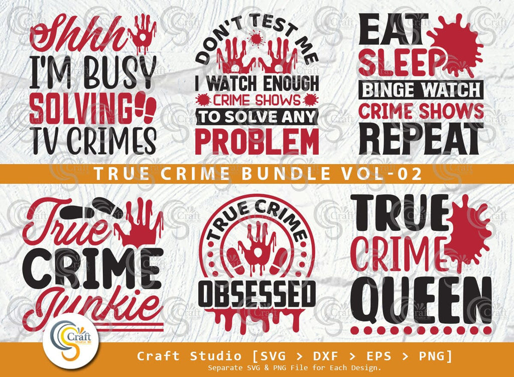 Crime SVG Bundle, Criminal Minds Svg, Crime Show Svg, Serial Killer Svg ...