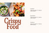 Crispy Food - a Simple Font - So Fontsy