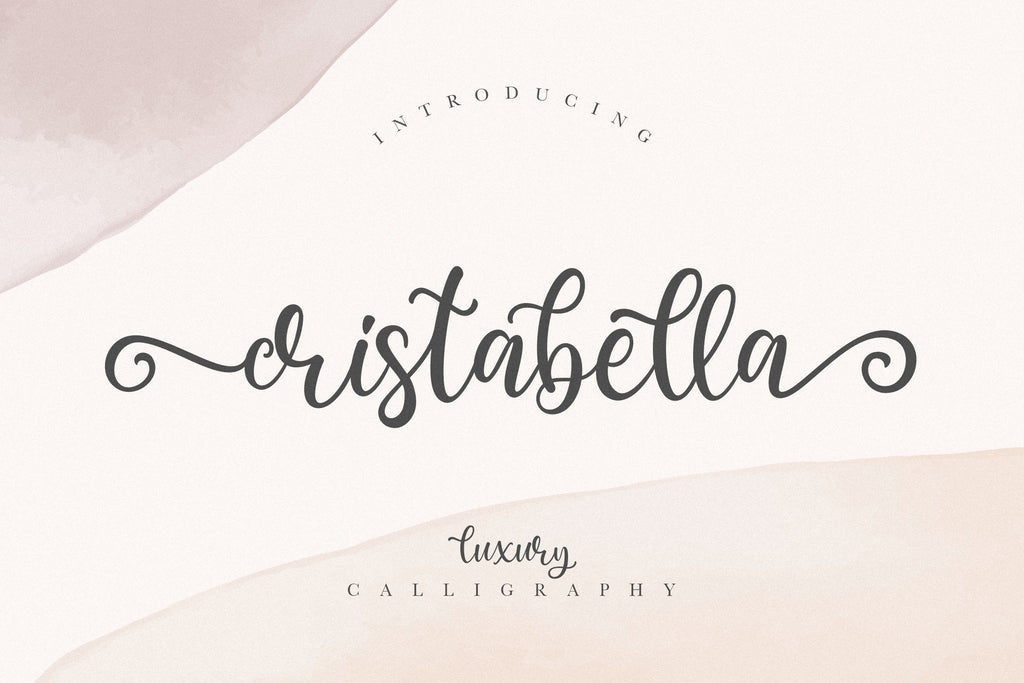 Cristabella Luxury Calligraphy - So Fontsy
